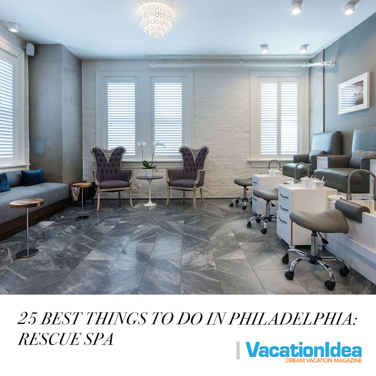 VACATIONIDEA: 25 Best Things to Do in Philadelphia: Rescue Spa | Beauty ...